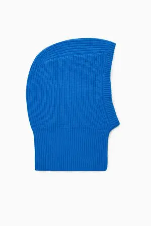 Cos Cashmere Balaclava Blue