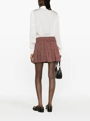 Liu Jo Monogram Jacquard Satin Shirt