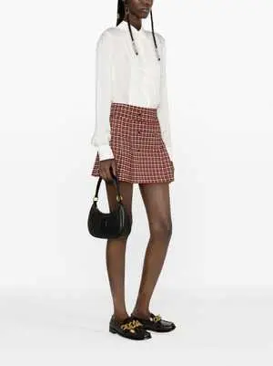 Liu Jo Monogram Jacquard Satin Shirt