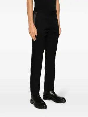 Versace Straight-leg Wool Trousers
