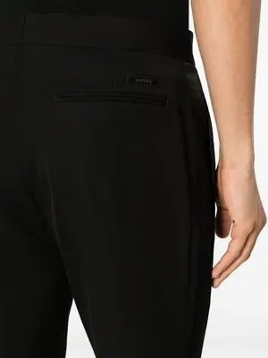 Versace Straight-leg Wool Trousers