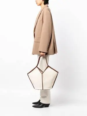 Hereu Calella Canvas Tote Bag - Neutrals