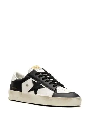 GOLDEN GOOSE Stardan Lace-up Sneakers - Black