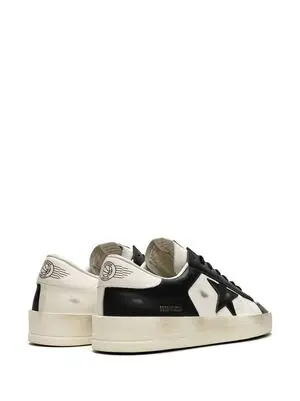 GOLDEN GOOSE Stardan Lace-up Sneakers - Black