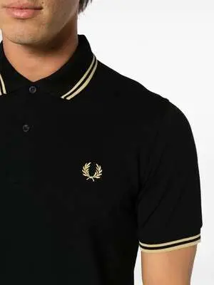 Fred Perry M12 Logo-embroidered Polo Shirt