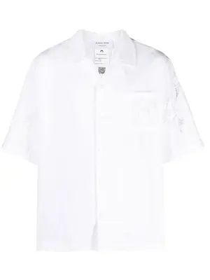 Marine Serre Embroidered Shirts For Women