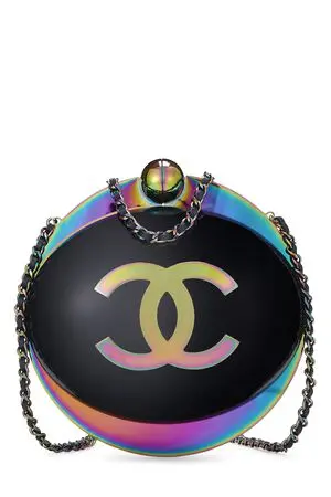 Chanel Resin 'cc' Minaudière Bag