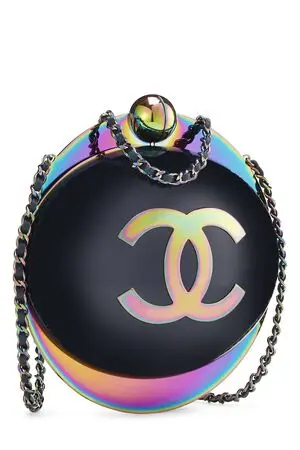 Chanel Resin 'cc' Minaudière Bag