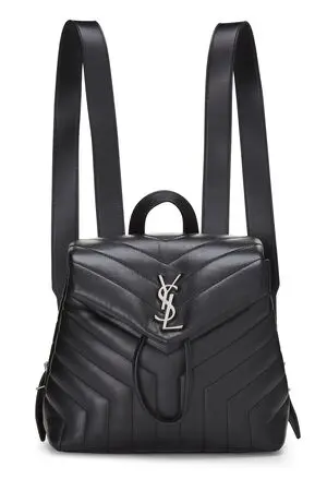 Saint Laurent Calfskin Monogram Loulou Backpack