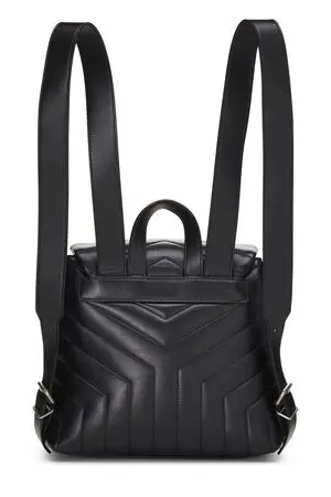 Saint Laurent Calfskin Monogram Loulou Backpack