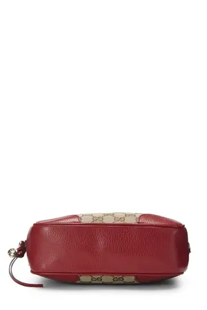 Gucci Original Gg Canvas Bree Crossbody Bag - Red