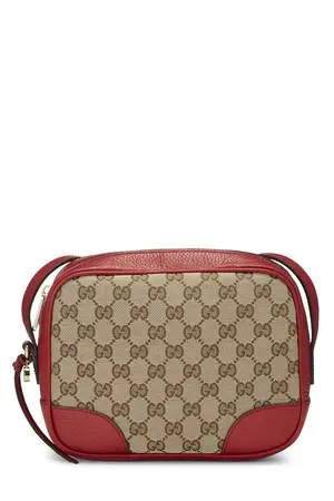 Gucci Original Gg Canvas Bree Crossbody Bag - Red