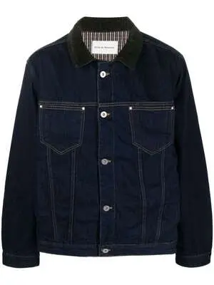 Drole De Monsieur Logo-patch Denim Jacket