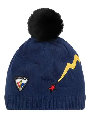 Rossignol Logo-patch Beanie - Blue