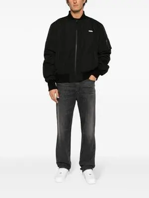032C Logo-print Zip-up Bomber Jacket