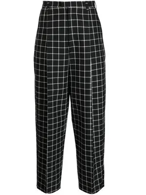 Marni Checked Tapered Trousers