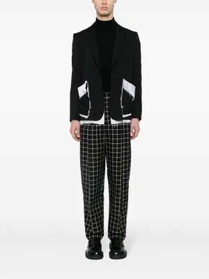 Marni Checked Tapered Trousers