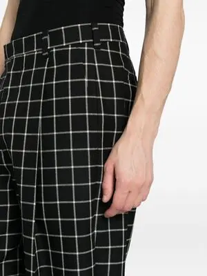 Marni Checked Tapered Trousers