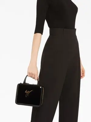 GIUSEPPE ZANOTTI Filomenhe Logo-plaque Clutch Bag