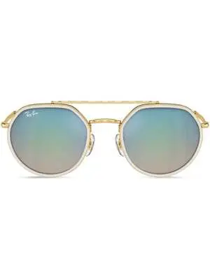 Ray-ban Round-frame Sunglasses - Gold