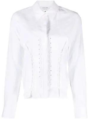MARINE SERRE Regenerated Corset Shirt