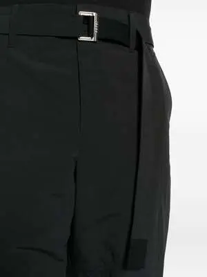 Sacai Straight-leg Trousers - Black