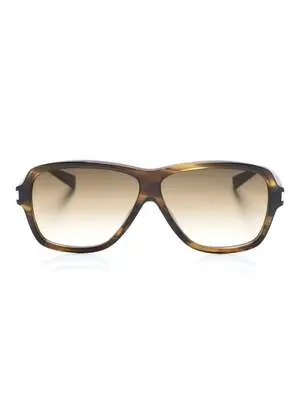 Saint Laurent Carolyn Oversized-frame Sunglasses - Brown