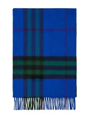 Burberry Checked Cashmere Scarf