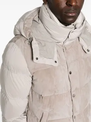MOORER Jake-uro Jacket - Neutrals