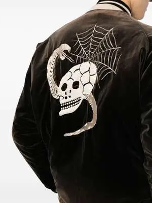 Mihara Yasuhiro Souvenir Velvet Bomber Jacket