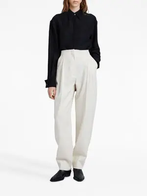 Proenza Schouler Wool-twill Straight-leg Trousers