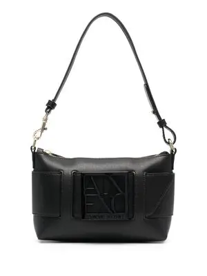 Armani Exchange Logo Embellished Shoulder Bag
