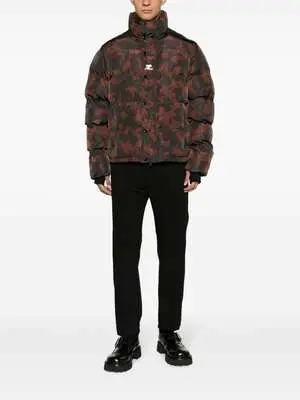 COURREGES Camouflage-print Padded Jacket