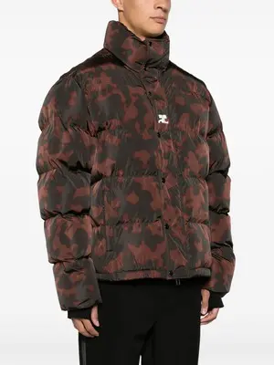 COURREGES Camouflage-print Padded Jacket
