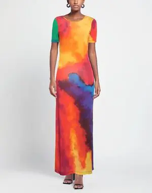 Rabanne Maxi Flared Dress
