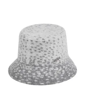 Borsalino Jacquard Wool Bucket Hat - Grey