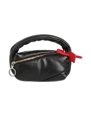 OFF-WHITE™ Leather Bowler Bag - Black