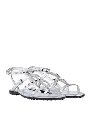 TOD'S Leather Gladiator Sandals
