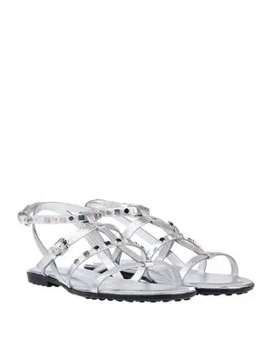 TOD'S Leather Gladiator Sandals