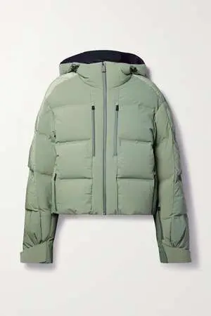 Aztech Mountain Super Nuke Padded Down Ski Jacket - Sage Green