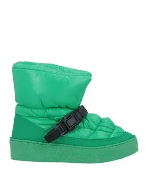 Khrisjoy KHRISJOY Padded Polyamide Ankle Boots With Buckle Detail Green