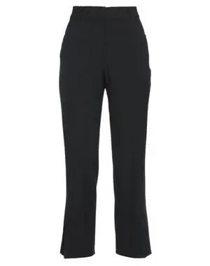 Stella McCartney Twill Wide Leg Pants - Black