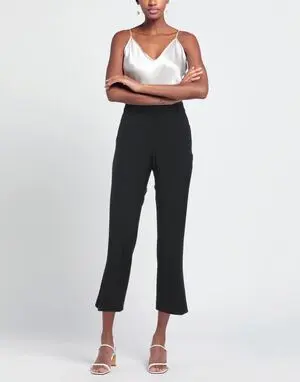 Stella McCartney Twill Wide Leg Pants - Black
