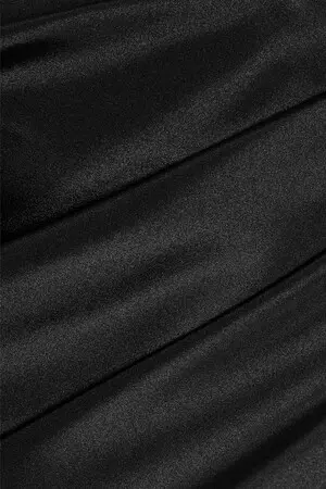 RHEA COSTA Convertible Off-the-shoulder Draped Gown