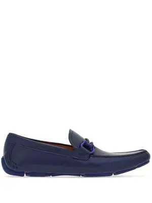 FERRAGAMO Gancini-plaque Driver Loafers