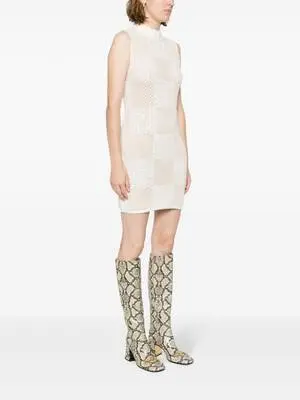 Casablanca Sequin-embellished Knit Dress