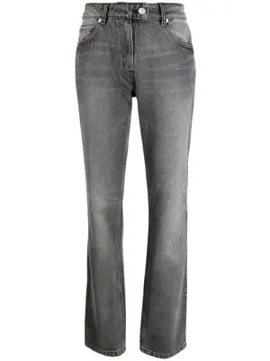 Courreges Black Wash Jeans For Women