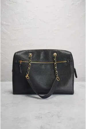 Chanel Caviar Timeless Bowling Bag