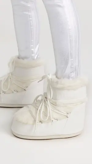 Moon Boot Icon Low Faux Fur Boots