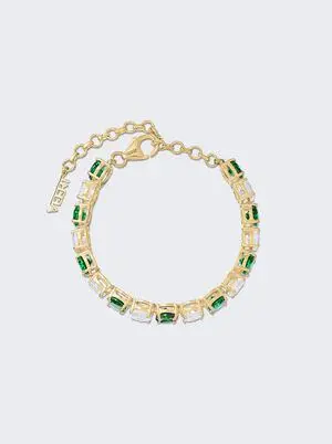 VEERT Tennis Bracelet - Yellow Gold